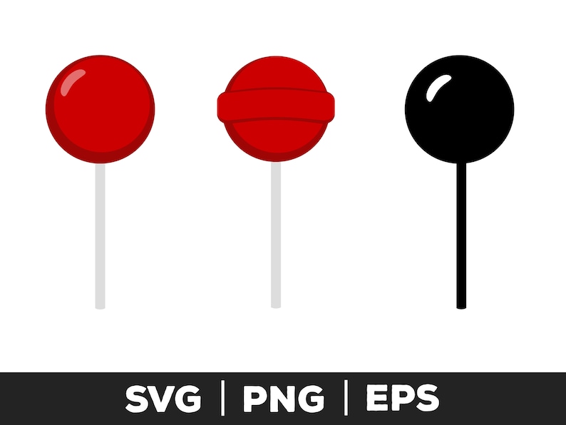 Lollipop Svg, Png, Eps, Candy Svg, Lollipop Bundle, Party Svg, Lollipop ...