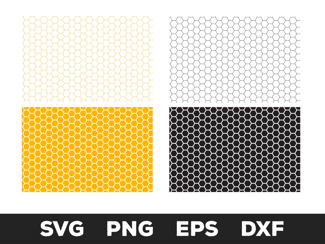 Honeycomb Pattern Svg, Honeycomb Pattern Png, Honeycomb Pattern Files ...