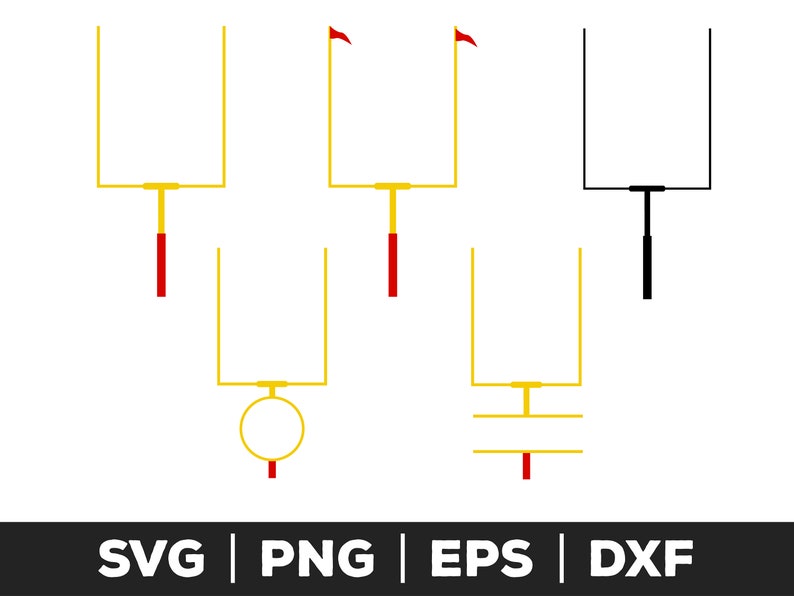 Football Goal Post Svg, Football Goal Post Png, Football Goal Post ...