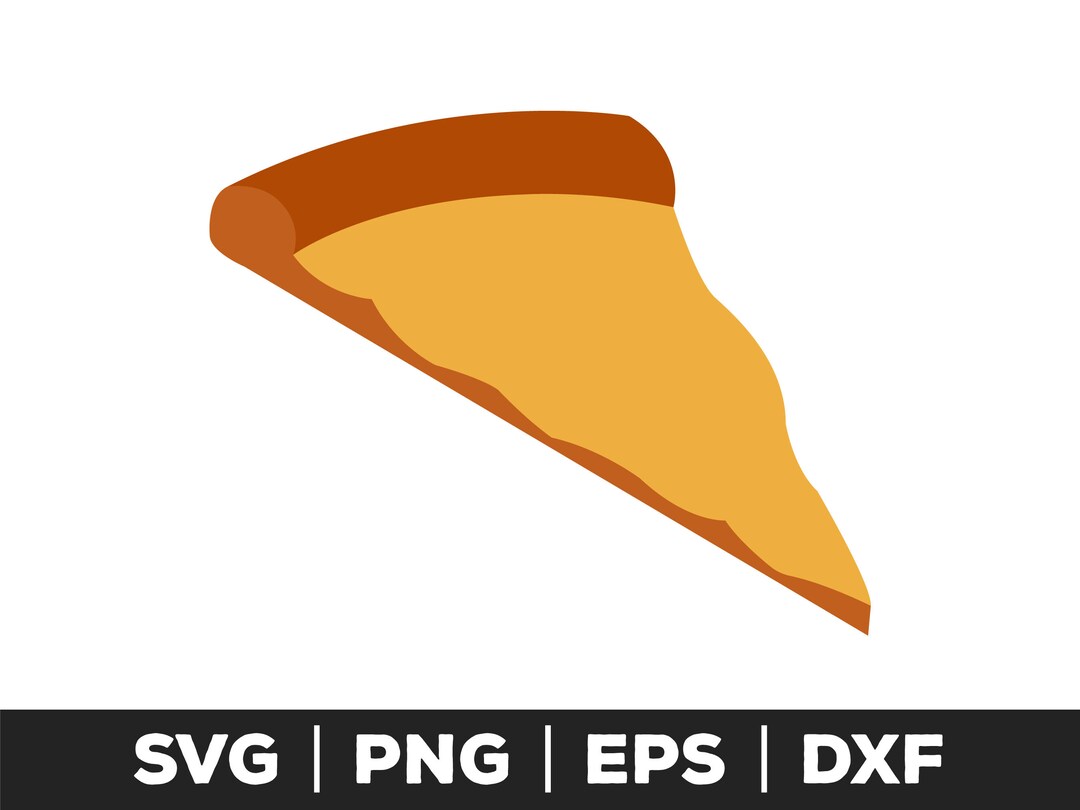 Cheese Pizza Svg File for Cricut and Silhouette, Pizza Clipart, Food ...