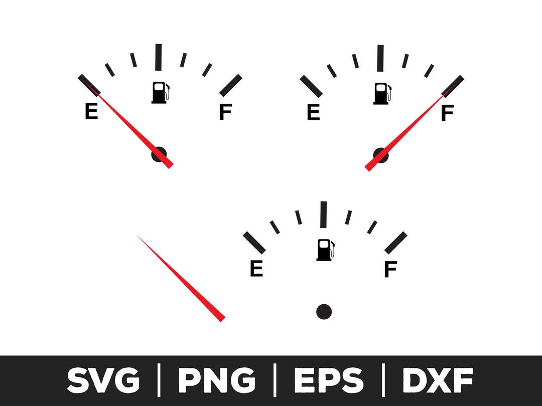 Gas Gauge SVG, Gas Gauge PNG, Gas Gauge EPS, Gas Gauge Clip Art, Gas ...