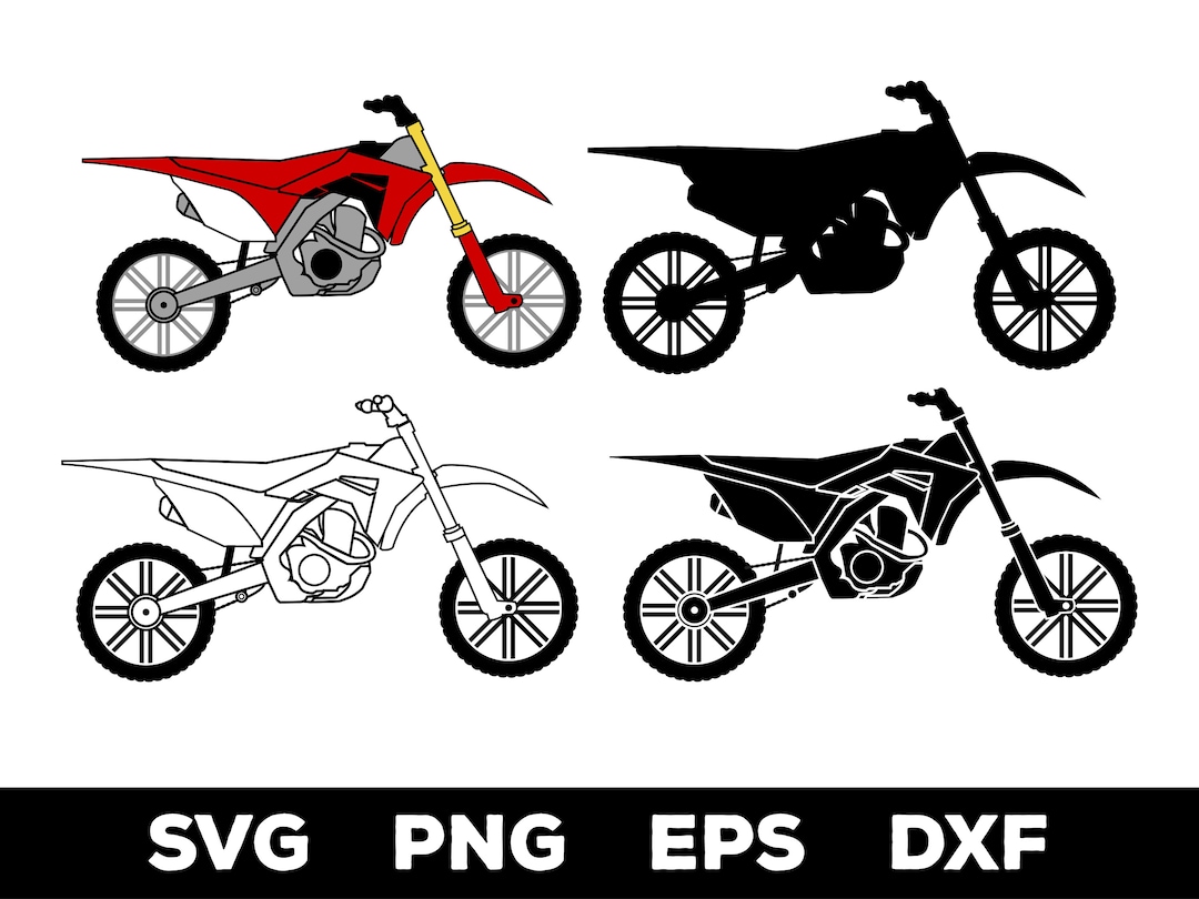 Motocross Bike Svg Motocross Bike Png Motocross Bike Eps - Etsy