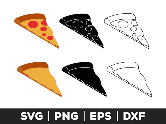 Pizza Svg Png Dxf Eps Pizza Svg Cricut Pizza Cut File - Etsy