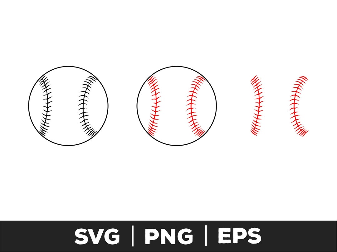 Baseball Svg File for Cricut and Silhouette, Sports Clipart, Baseball ...