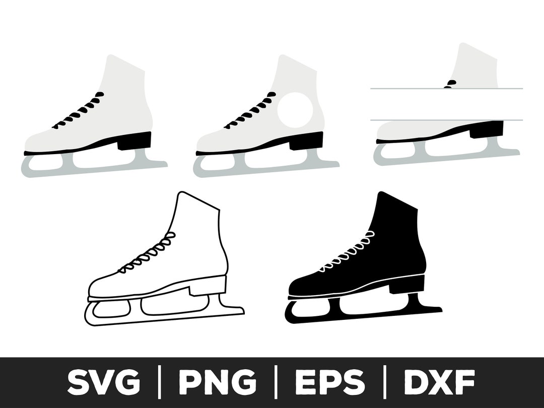 Ice Skate SVG, Ice Skate PNG, Ice Skate EPS, Ice Skate Clip Art, Ice ...