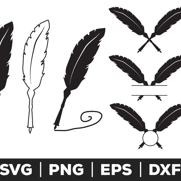 Writing Quill - Etsy