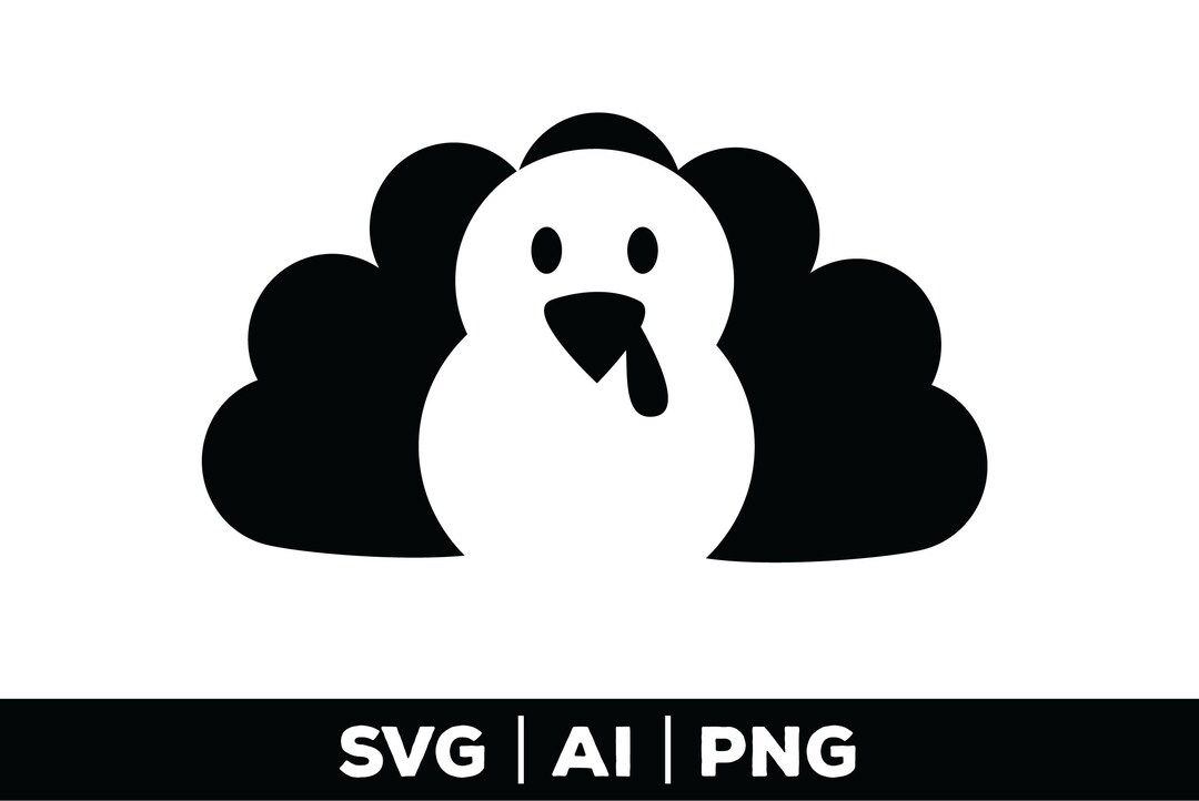 Turkey Silhouette Svg - Thanksgiving Svg, Fall Svg, Turkey Clipart ...
