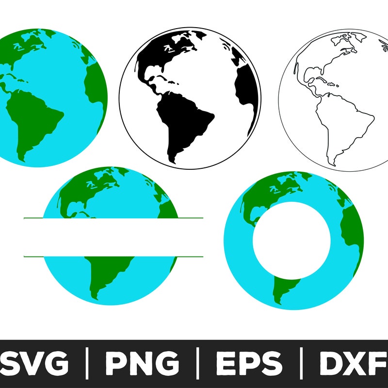 Earth Svg File - Etsy