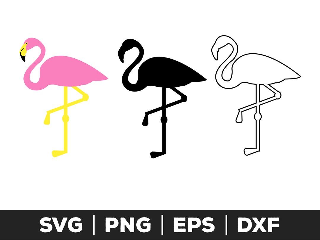 Flamingo SVG, Flamingo PNG, Flamingo EPS, Flamingo Clip Art, Flamingo ...