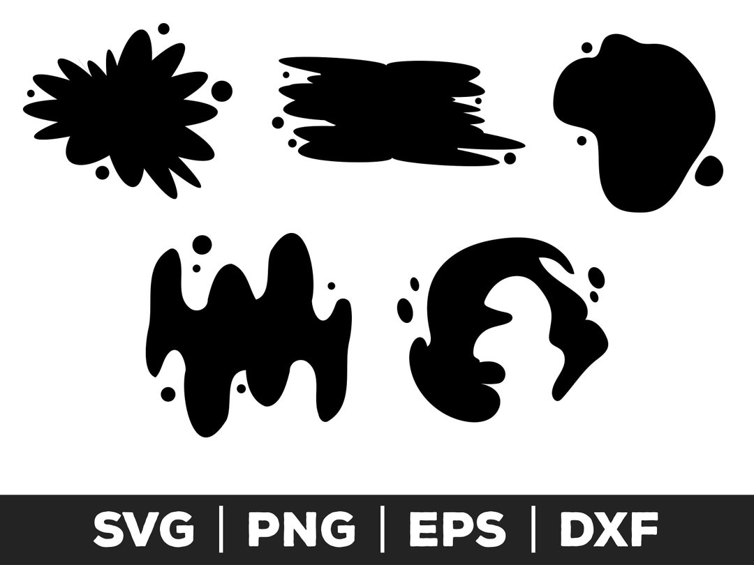 Paint Splatter SVG, Paint Splatter PNG, Paint Splatter EPS, Paint ...