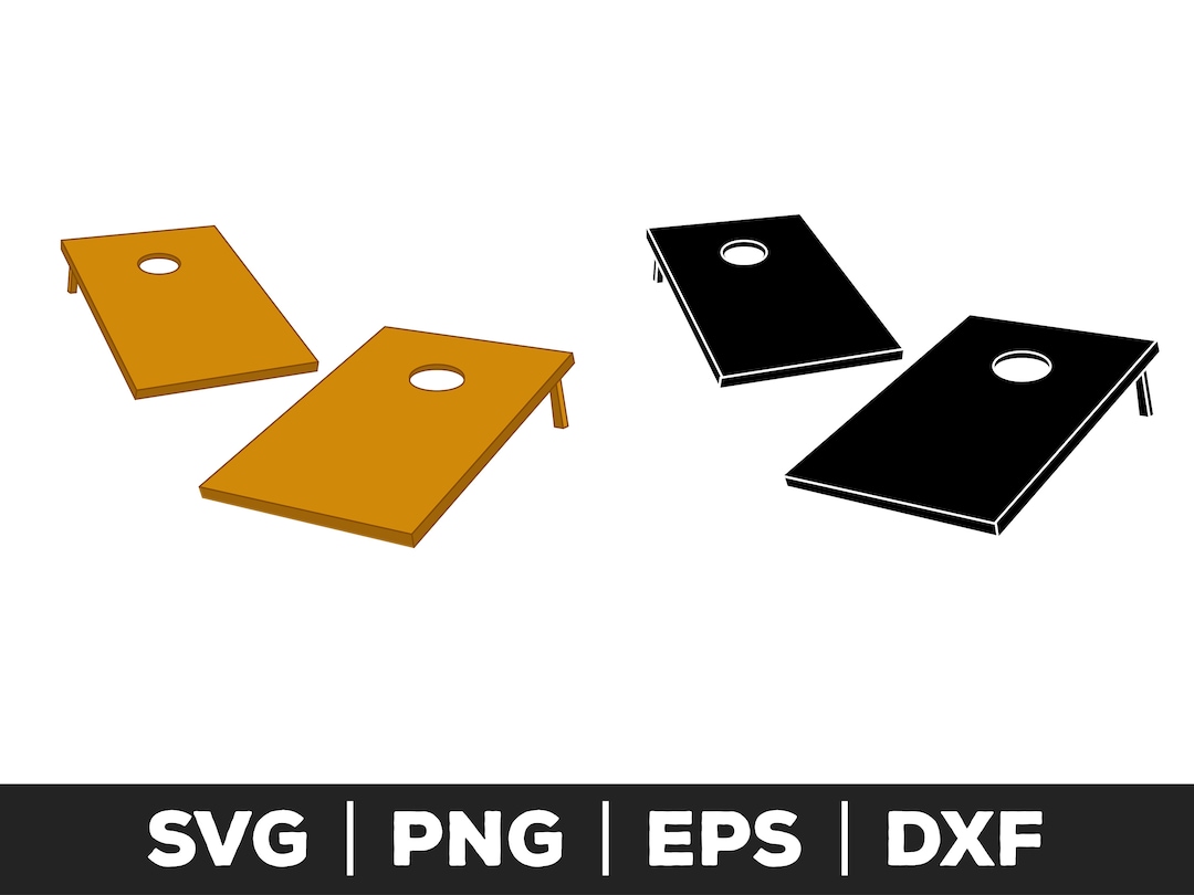 Cornhole SVG, Cornhole PNG, Cornhole EPS, Cornhole Clip Art, Cornhole ...