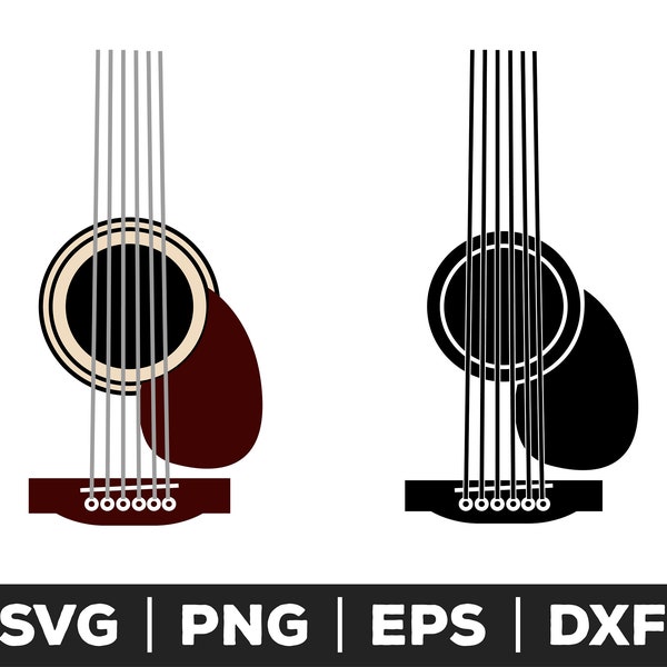 Guitar Silhouette - Etsy