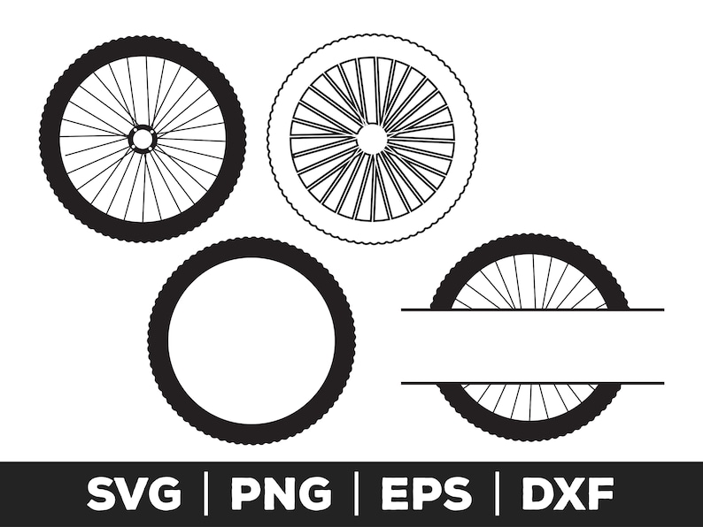 Bicycle Tire Svg, Bicycle Tire Png, Bicycle Tire Eps, Bicycle Tire Cut ...