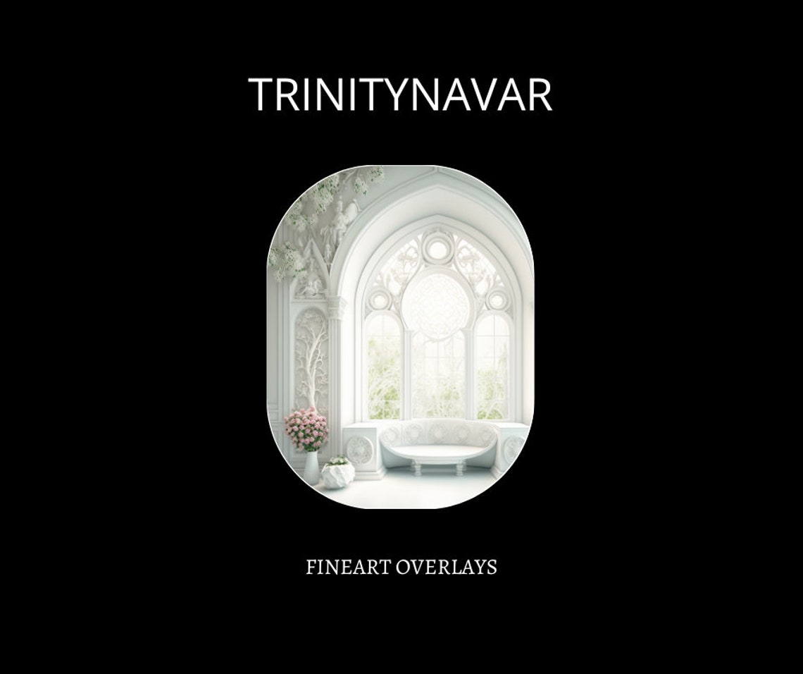 Elegant White Fineart Room Overlays, Digital Backgrounds, Textures ...