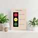 Printable Traffic Light Poster, Kids Learning Poster, Playroom ...