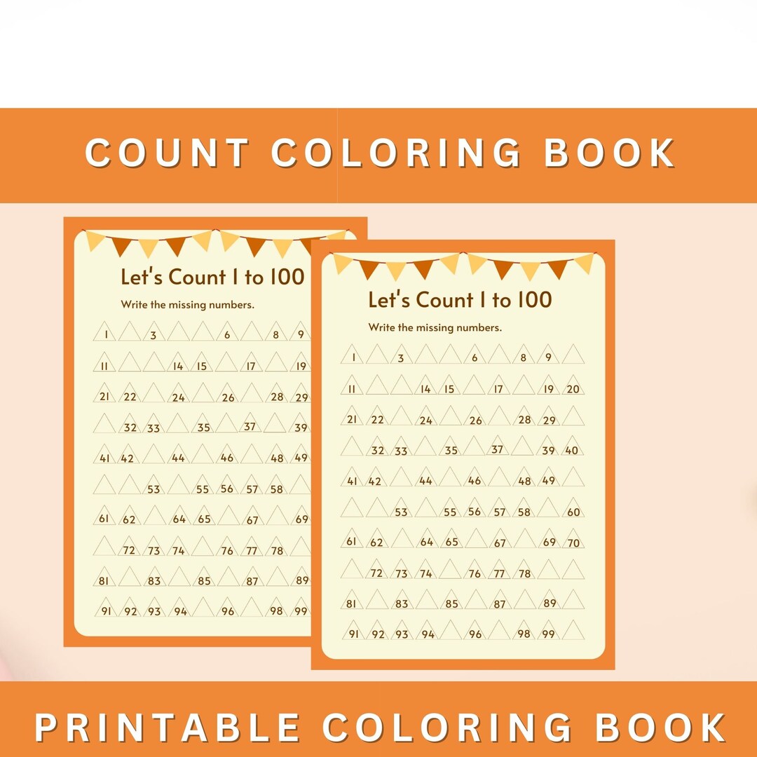 Printable Number Counting, Tracing, Identification Worksheets: 1-100 ...