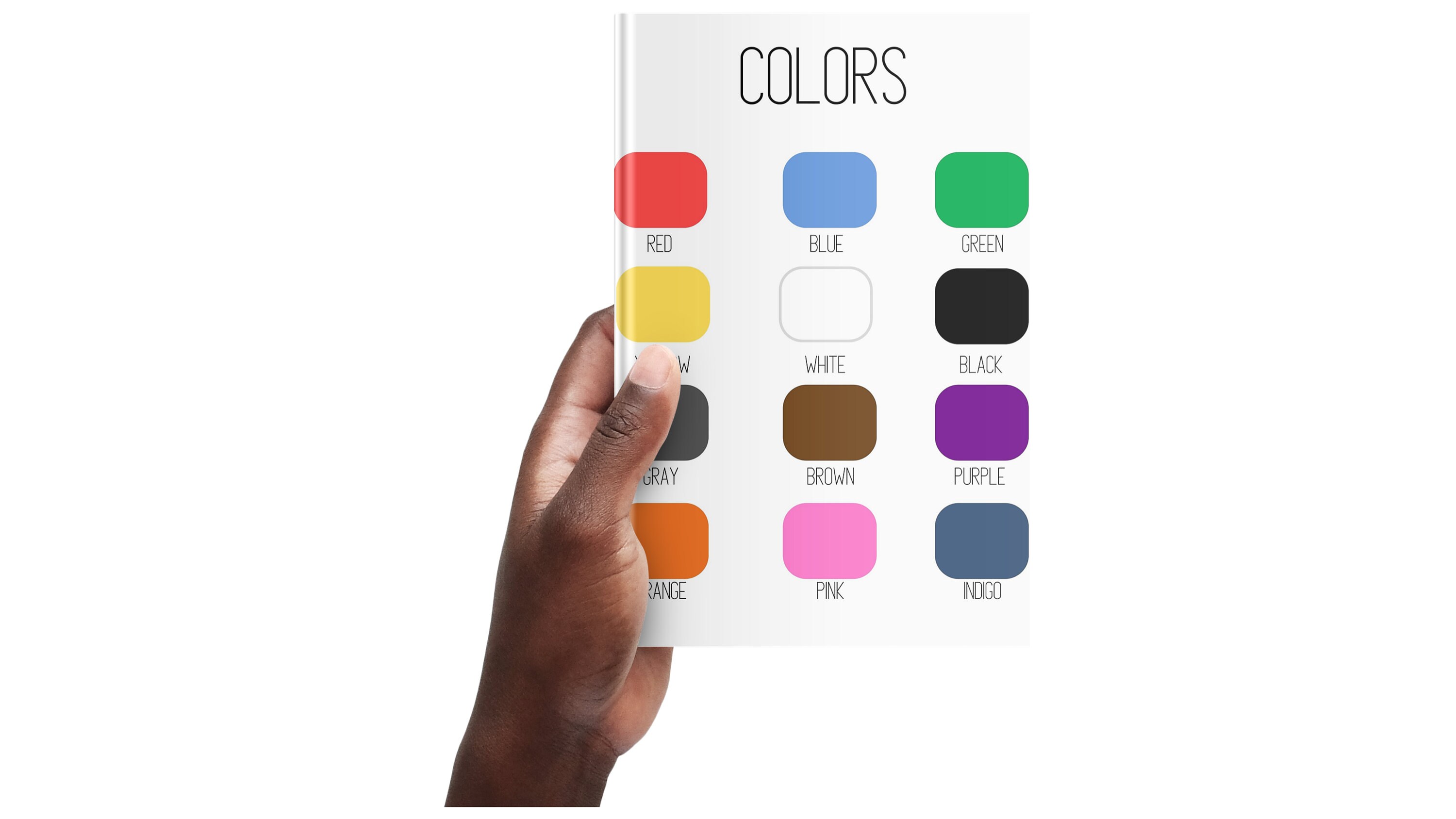 Color Name Poster, Montessori Playroom Prints, Preschool Homeschool ...