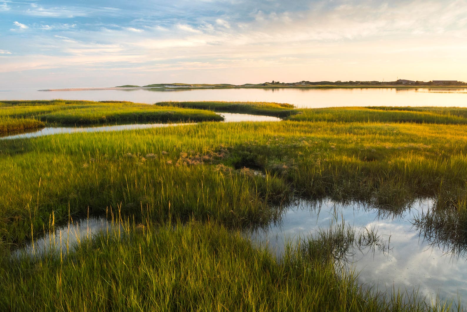 Sunrise in Cape Cod, Gray's Beach, Yarmouth, Marshlands, Beach ...