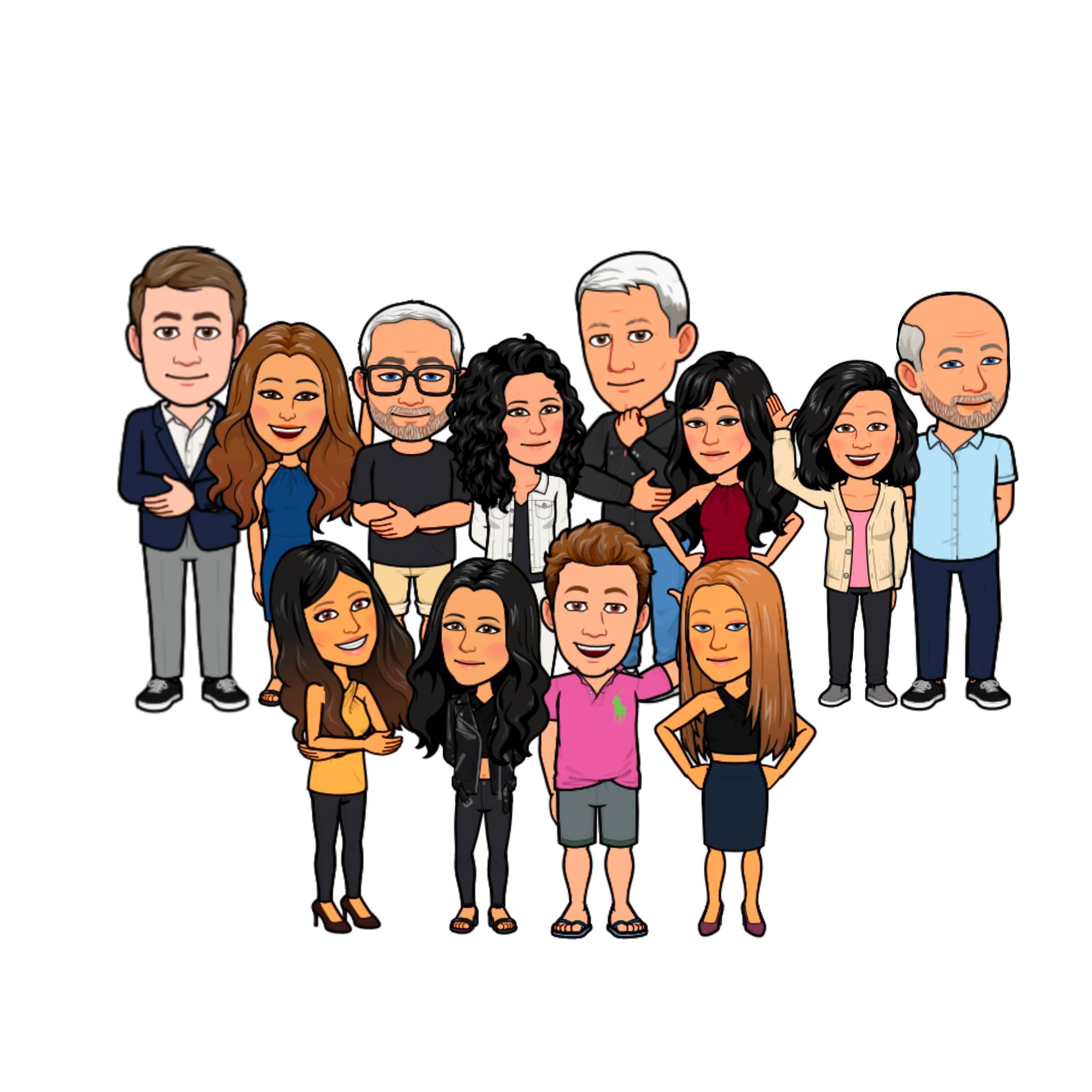 Personalised Bitmoji Illustrations - Etsy