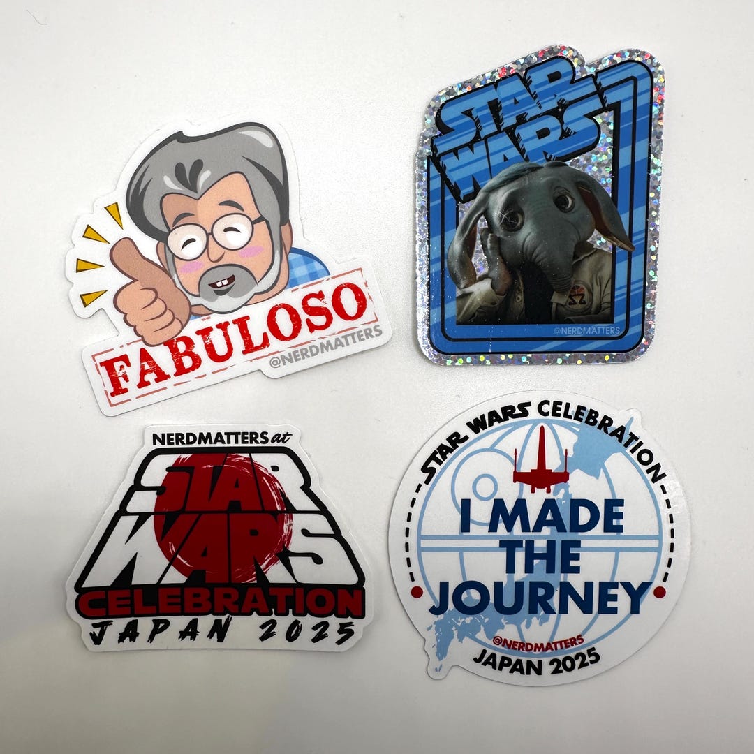 SW Celebration Japan 2025 Sticker Pack- Neel, Logo, Lucas - Etsy