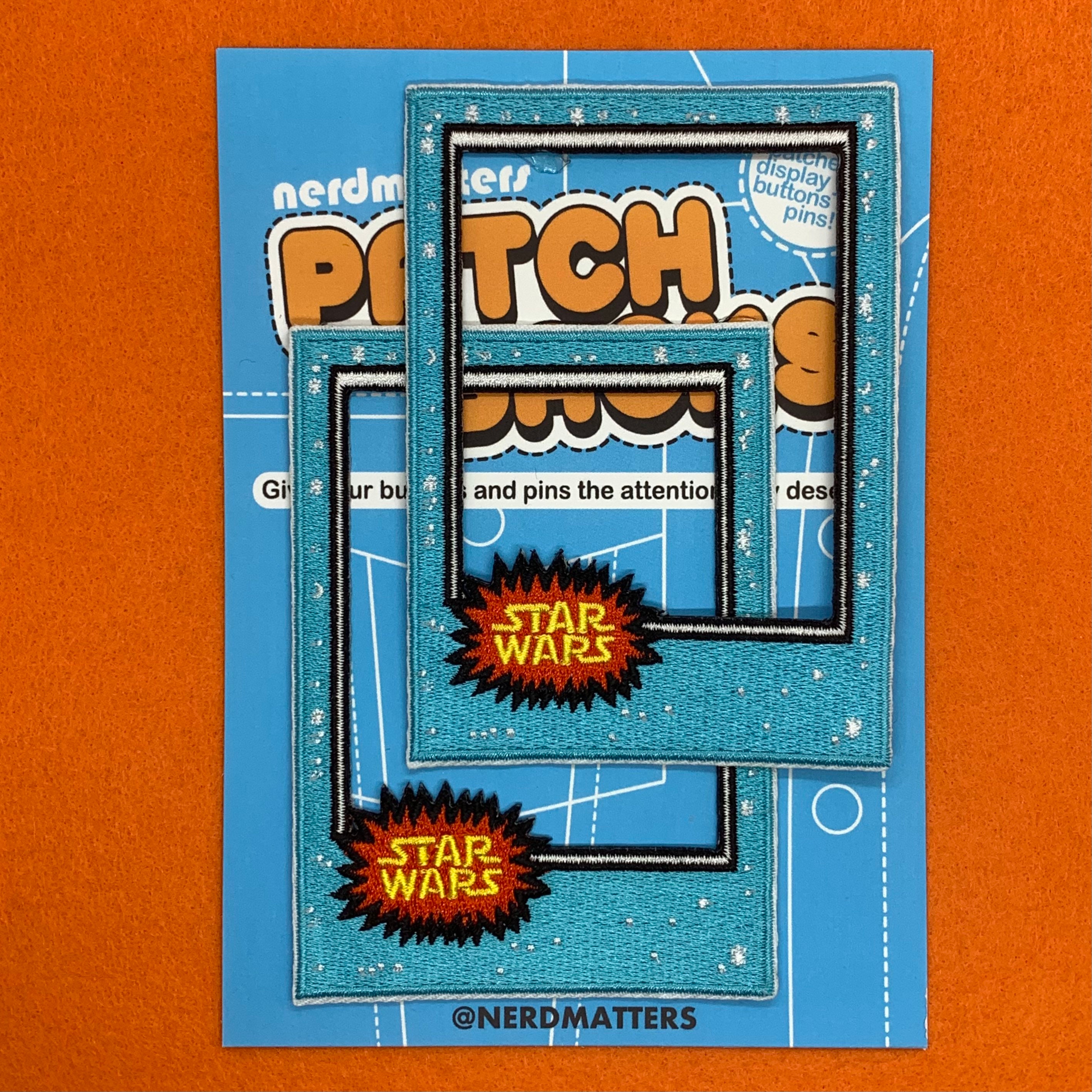 Patch Backs Framez Vintage Style Trading Card Patches | Etsy