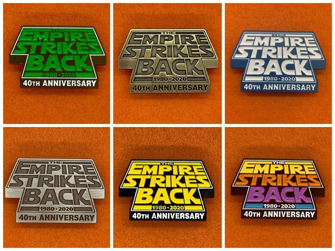 ESB 40 Anniversary Logo Pins - Etsy