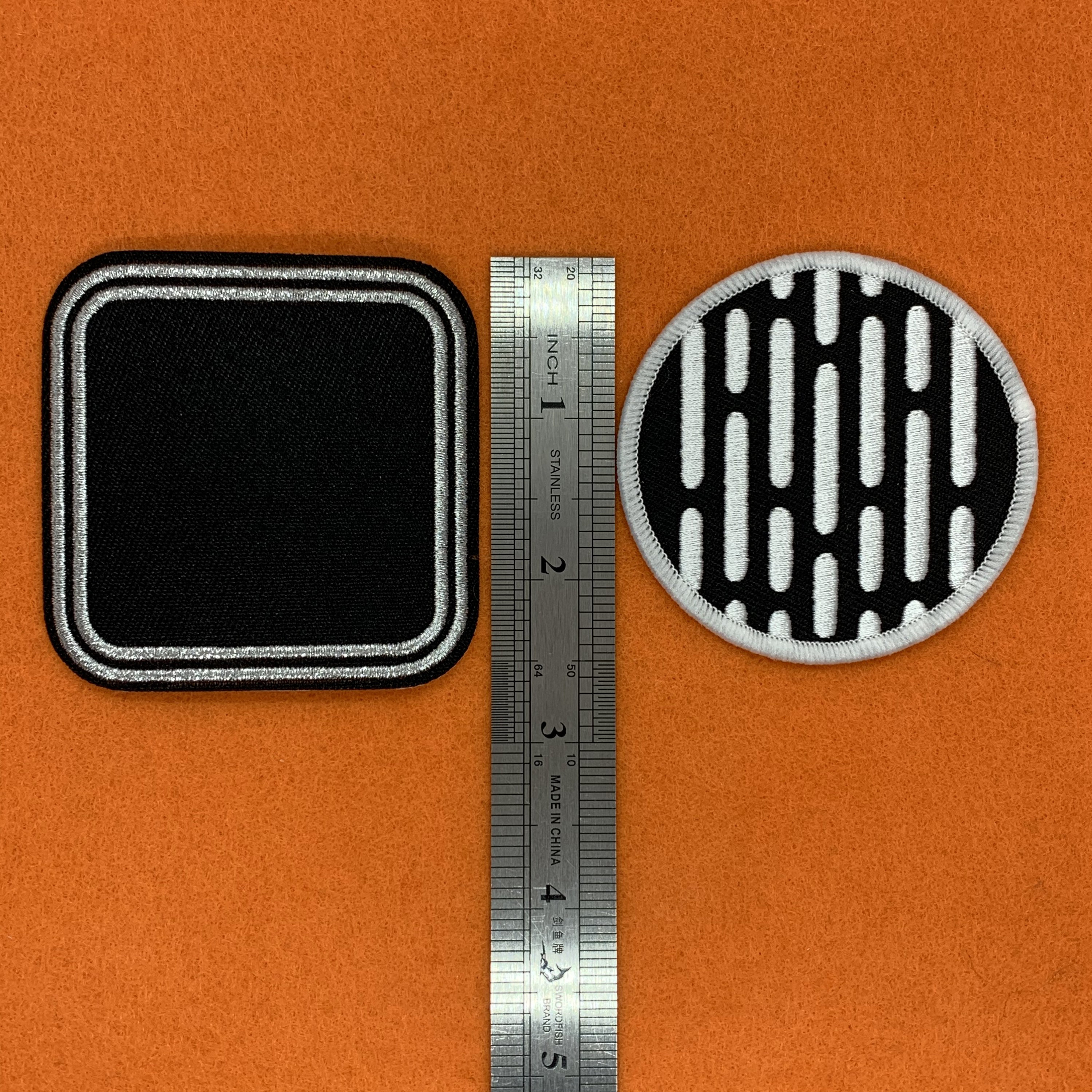 Patch Backs Display Pins and Buttons With Iron on Patches. - Etsy