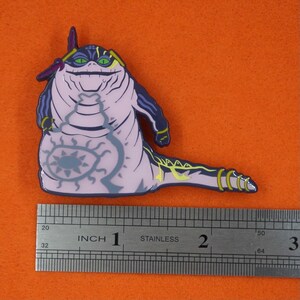 Uncle Gangster Slug Alien Pin - Etsy
