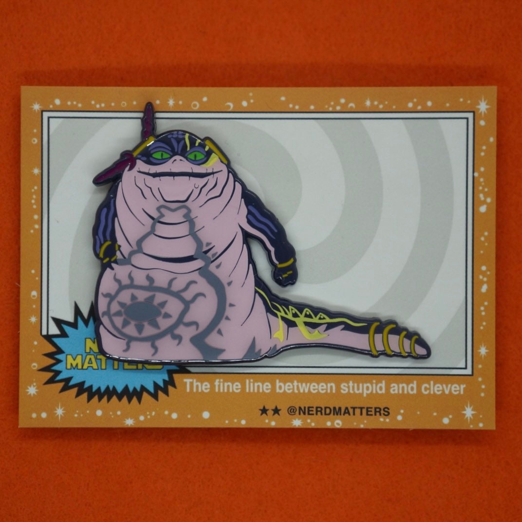 Uncle Gangster Slug Alien Pin - Etsy