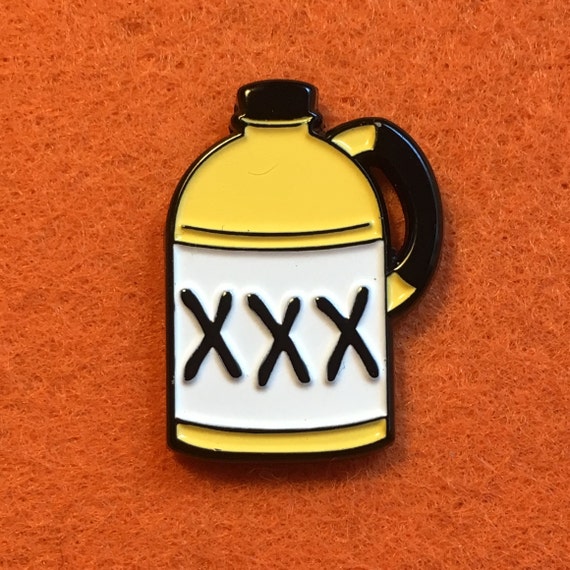 Yokel Moonshine XXX Jug Enamel Pin the Simpsons | Etsy