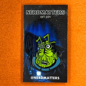 Explorers Movie Alien Wak Enamel Pin GLOWS FREE STICKER | Etsy