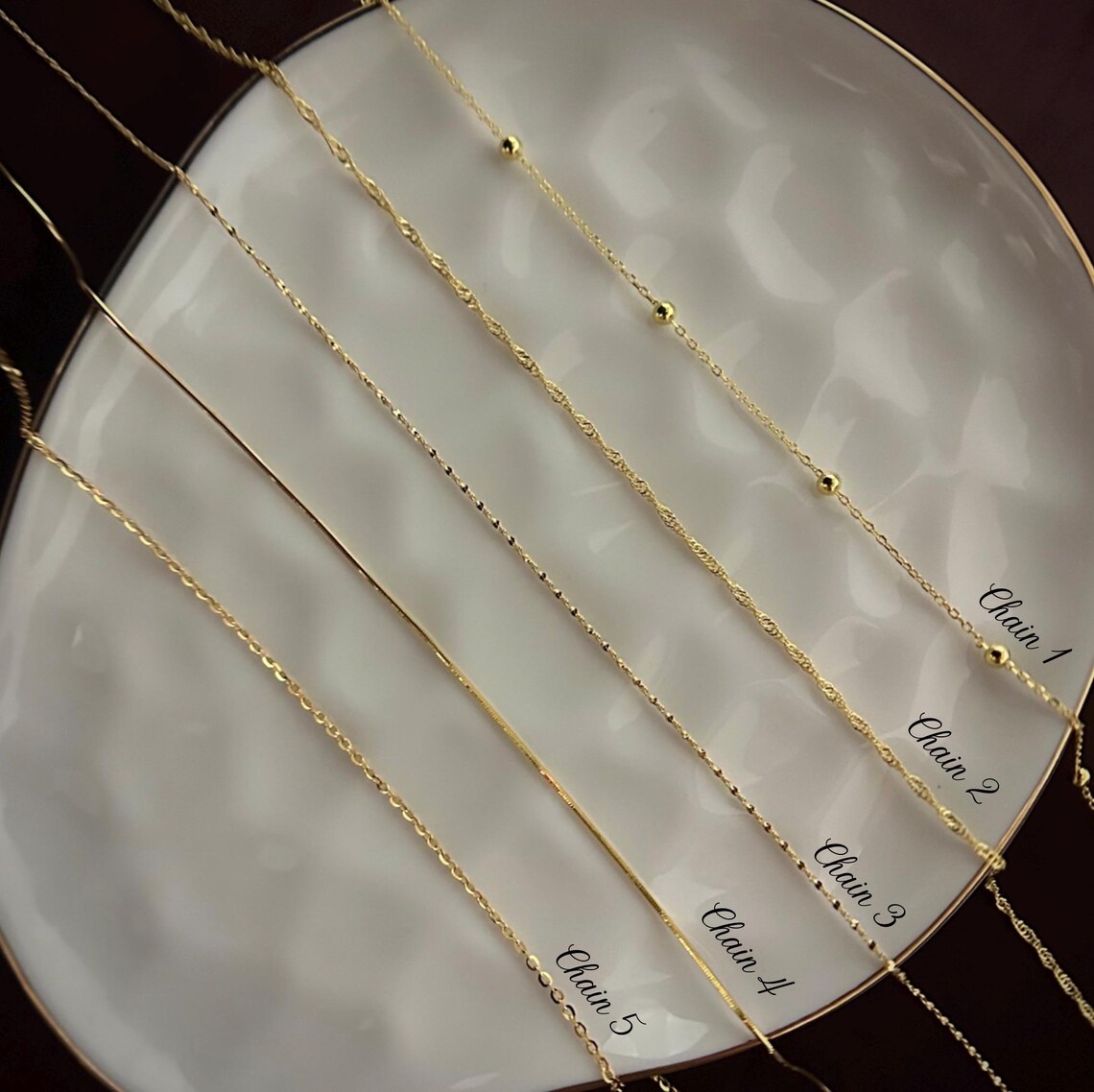 Miraculous Mary 18K Gold Plated Shell Bead Chain Necklace, Religious ...