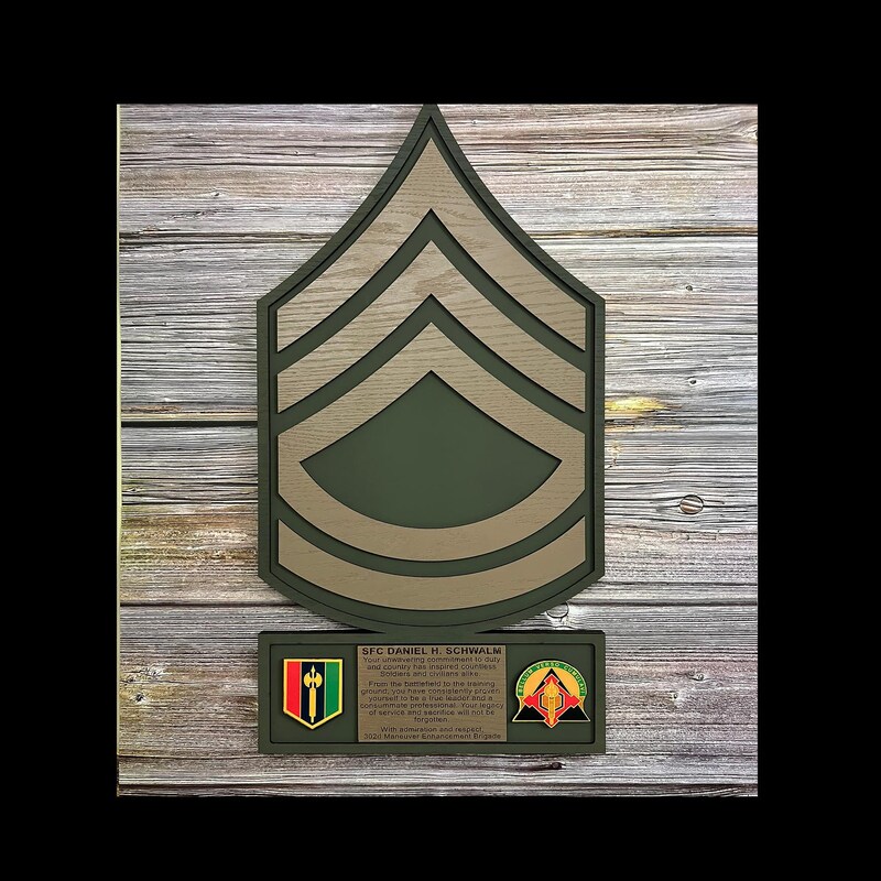Military Rank Display - Etsy