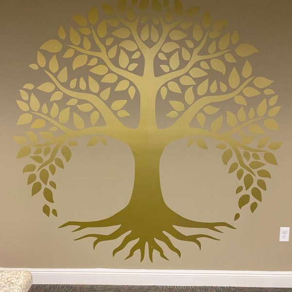 Tree Of Life Wall Decal Etsy