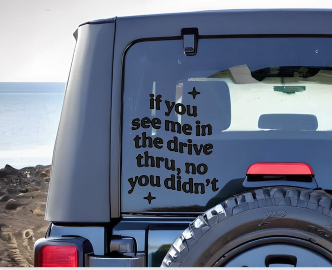 Car Decals. Car Decals Funny. Car Sticker Decal. Car Window Decal. Car ...