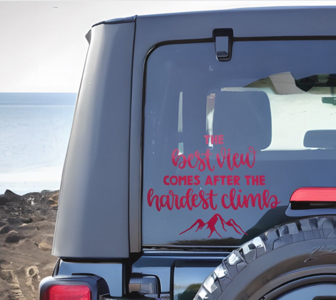 Car Decals. Window Decals. Car Stickers. Wall Decal. Motivational ...