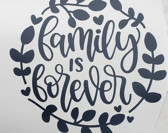 Forever a Family Decal - Etsy