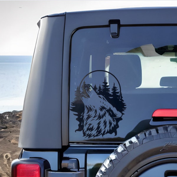 Wolf Pack Car Decal - Etsy