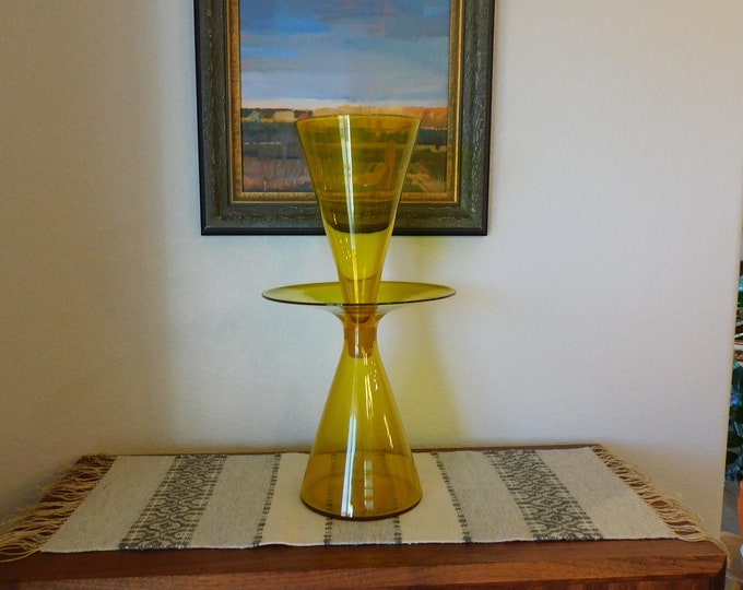 Rare Blenko Art Glass Epergne Large and Impressive - Etsy