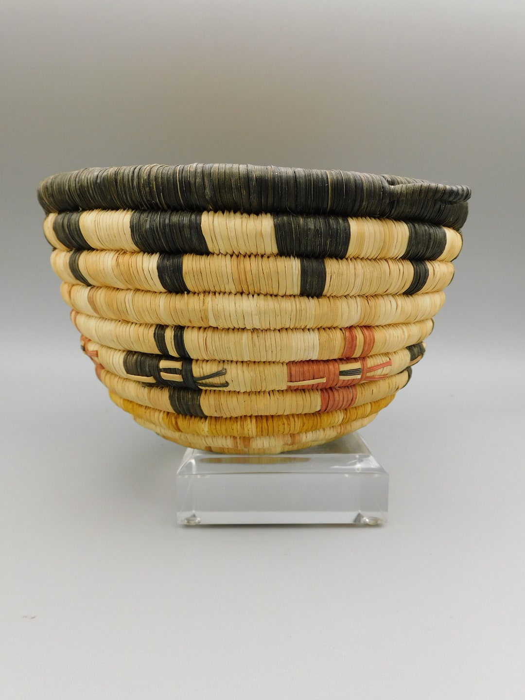 Beautiful Hopi Second Mesa Basket With Deer - Etsy