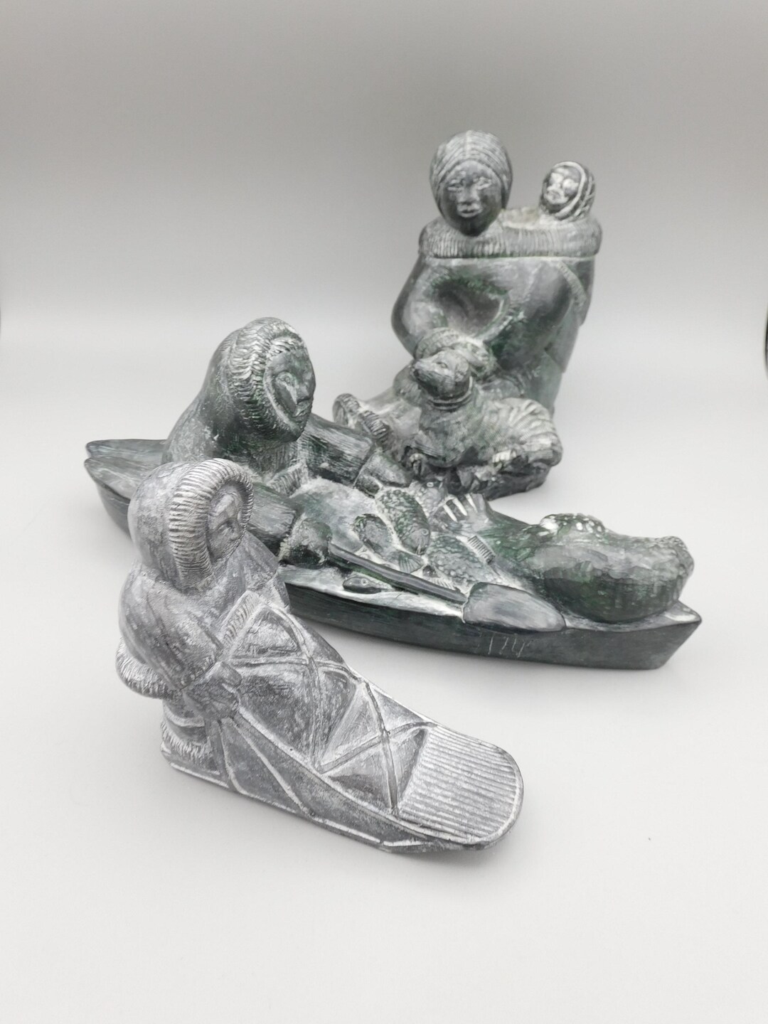 Canadian Wolf Original Inuit Figures - Etsy