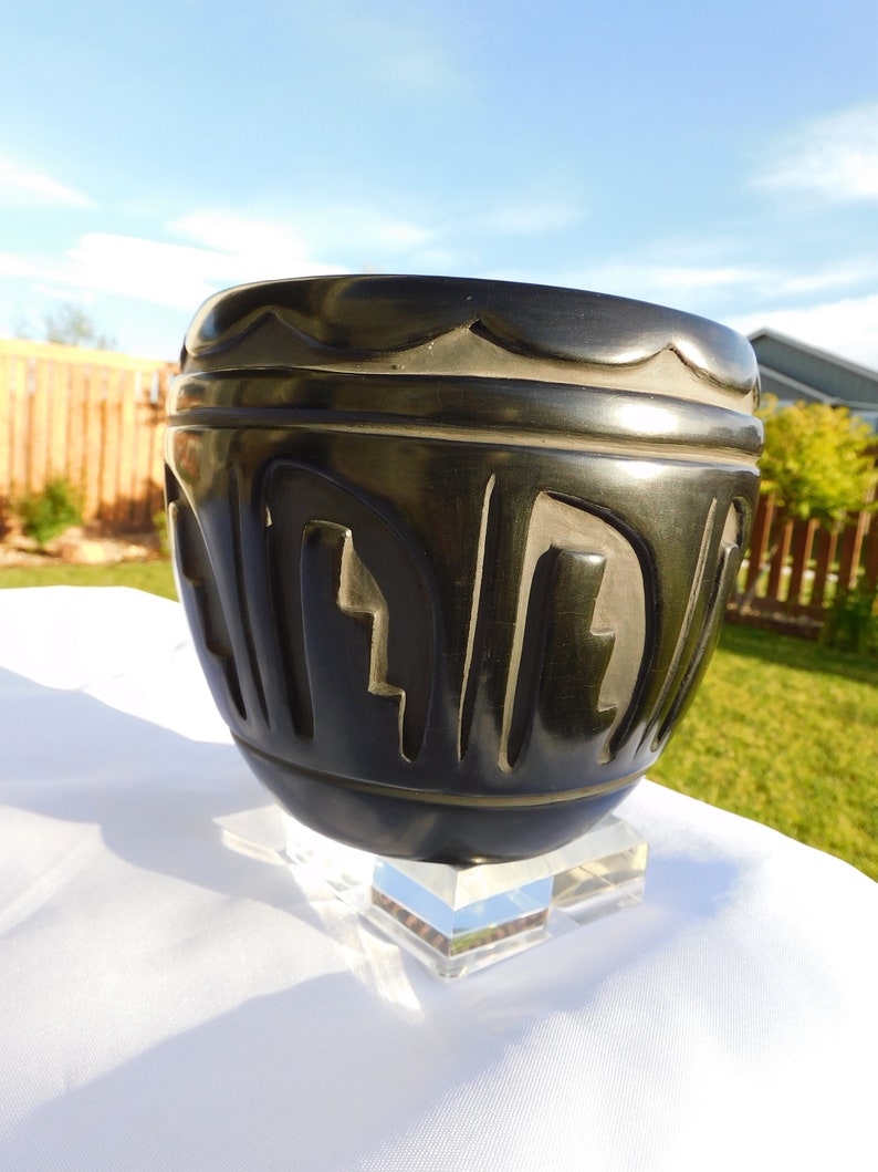 Mary Singer Santa Clara Pueblo Pottery Vase - Etsy