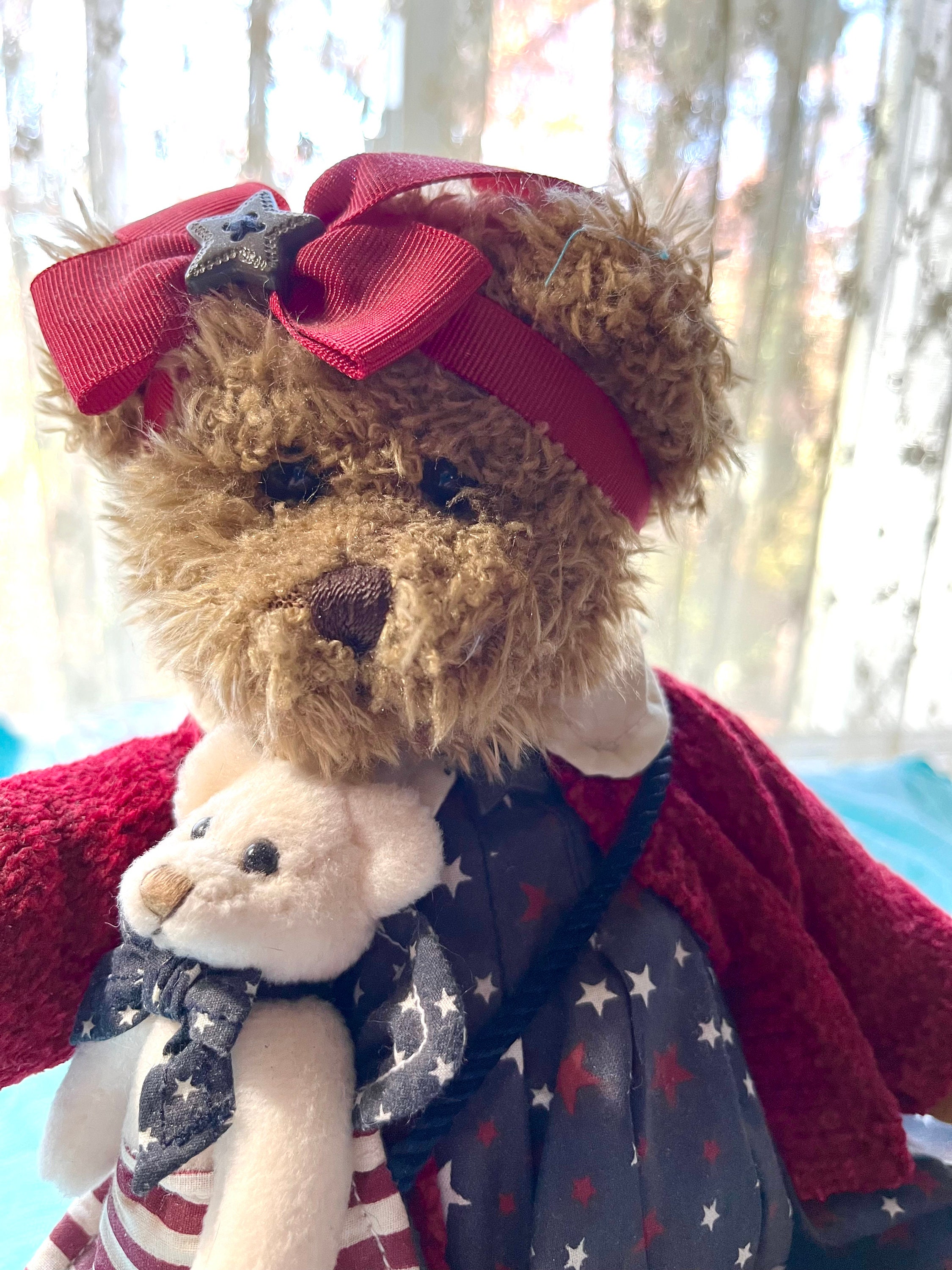 Vintage Bearington Bear betsy & Ross Plush Teddy Bear - Etsy