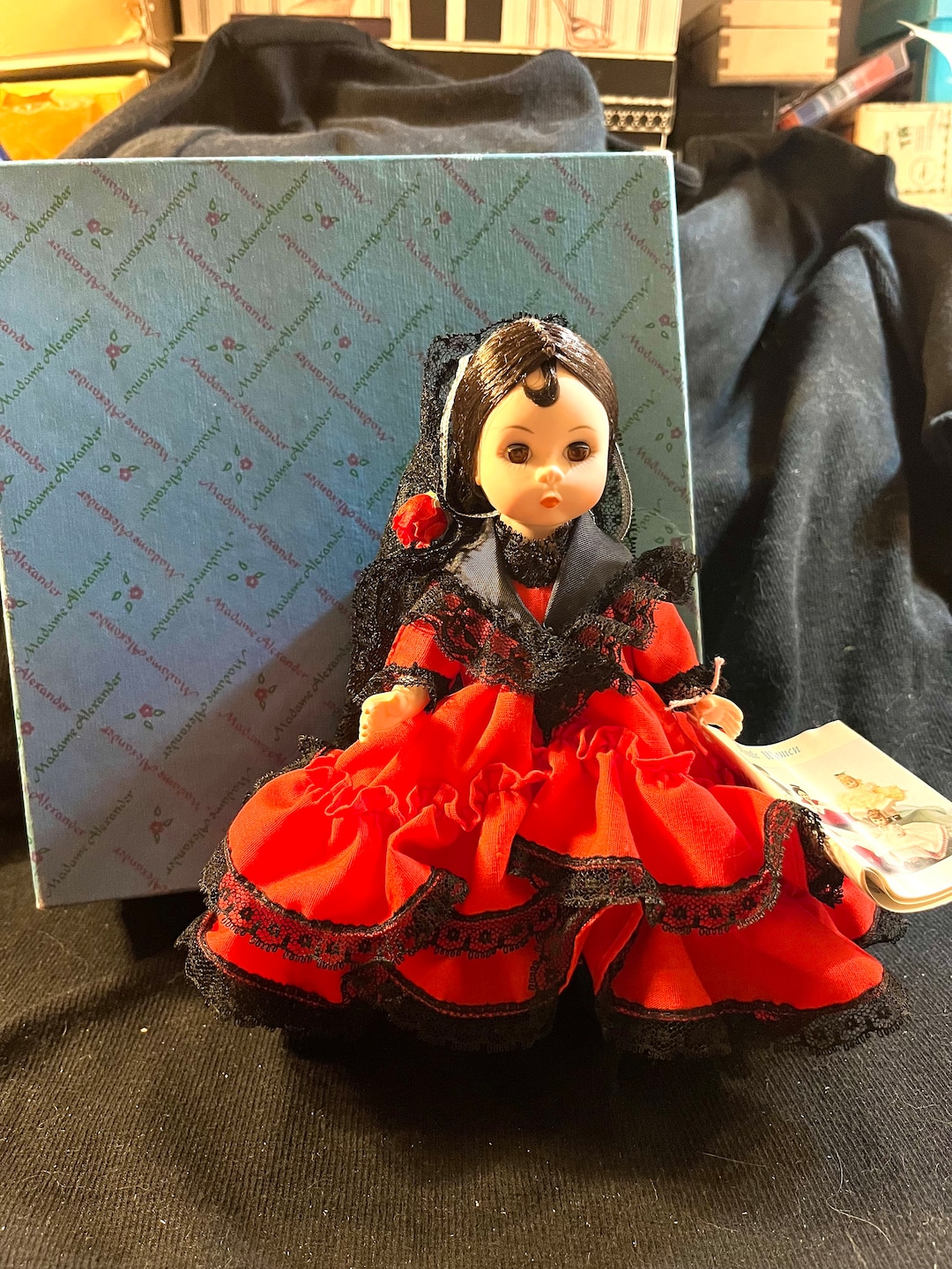 Madame Alexander International Doll With Original Box -spain - Etsy