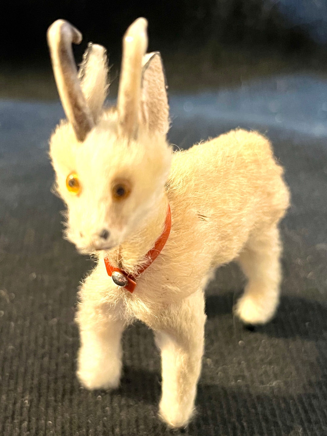 Rare Vintage 1960s Handmade Real Fur Miniature Goat Made in - Etsy