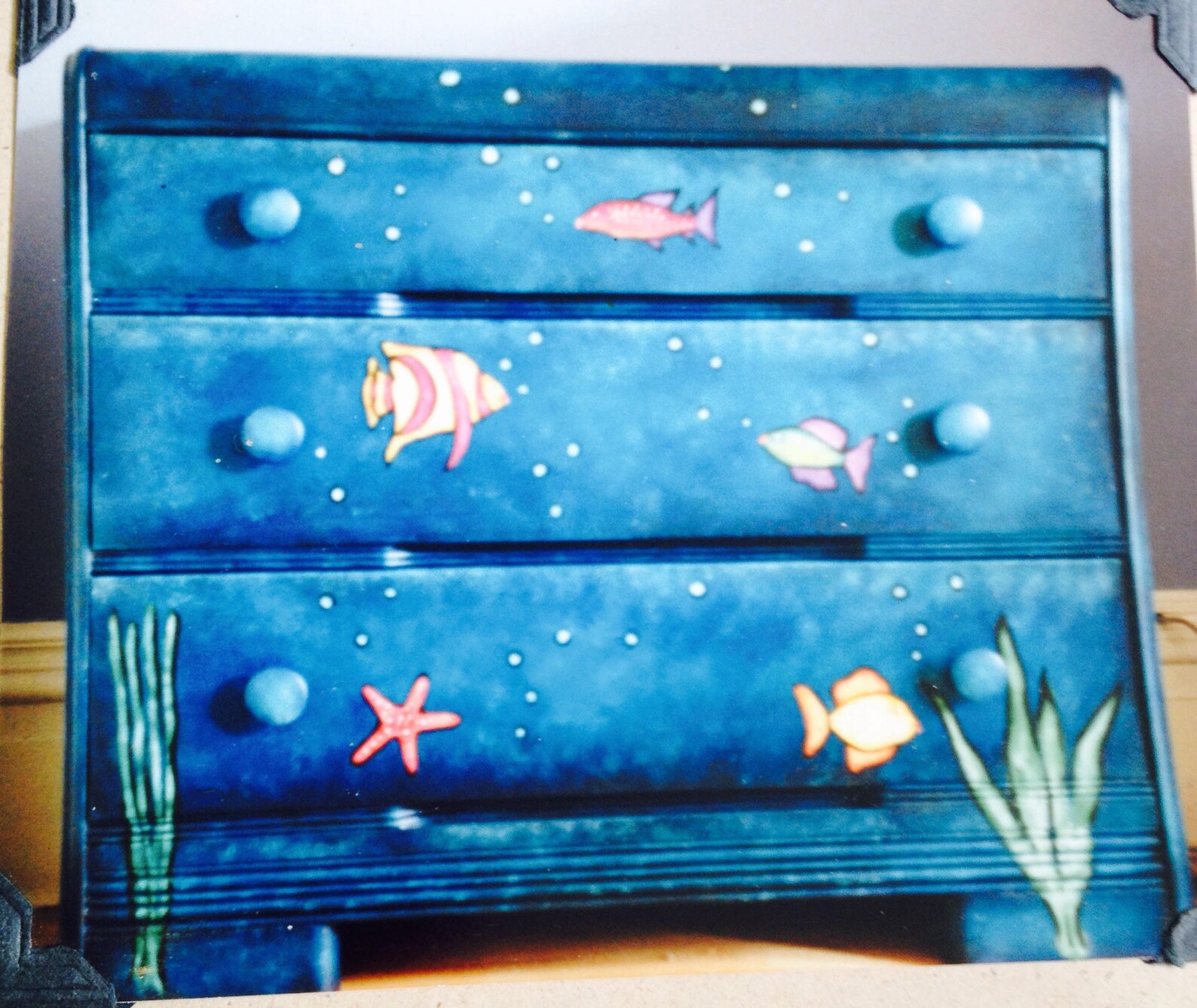 Amazing Hand-painted Fishy Wishy Dresser - Etsy