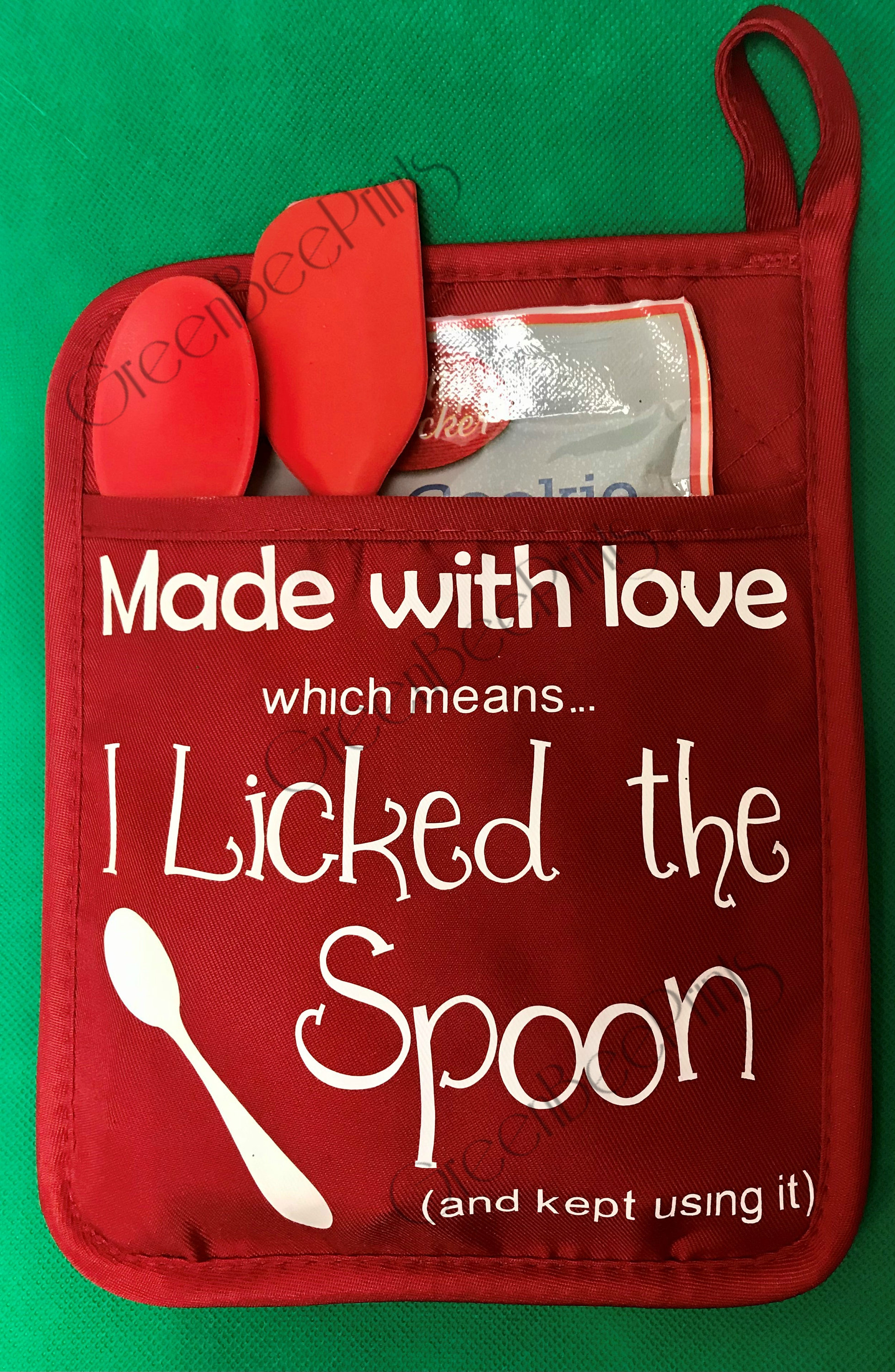Oven Mitt - Made With Love, Which Means I Liked the Spoon, (and ...