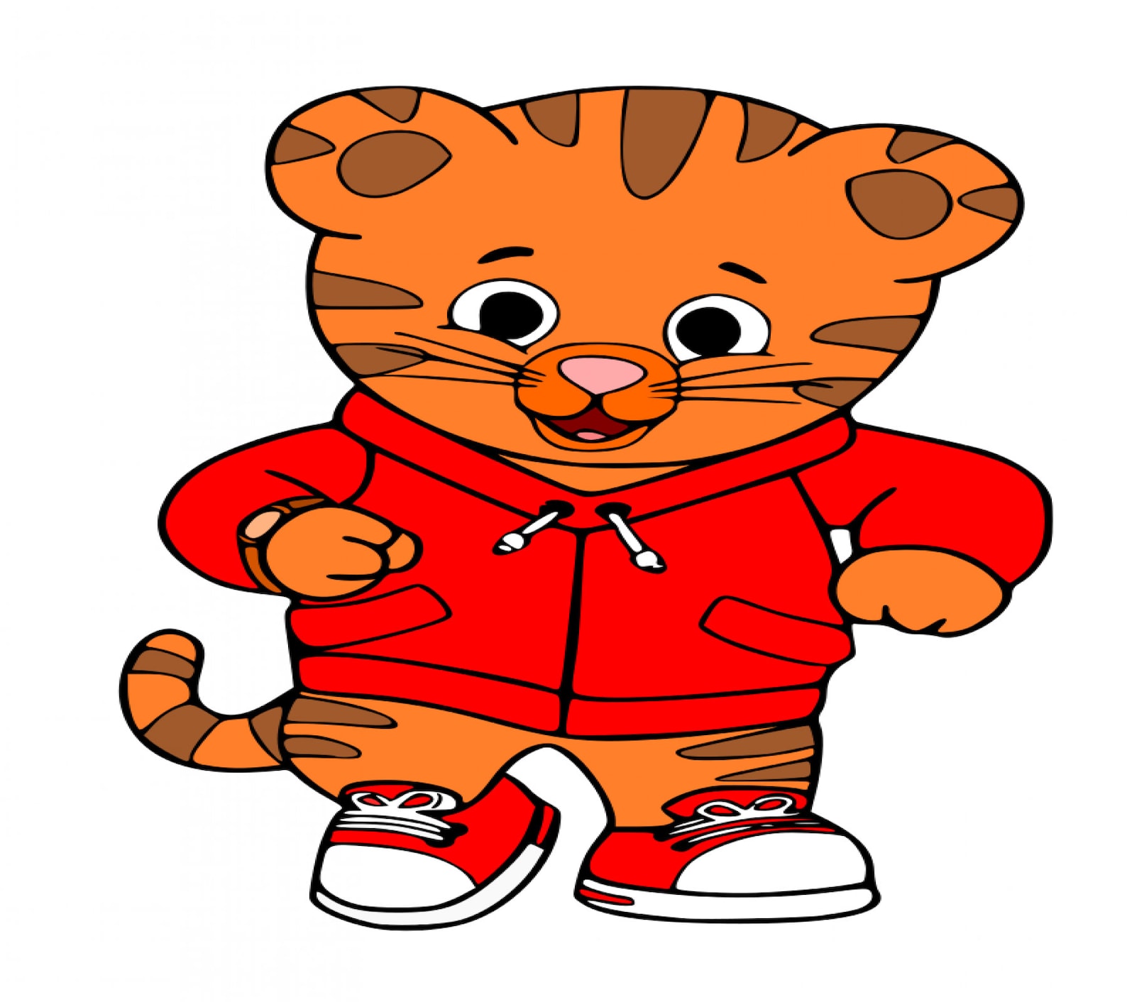 Daniel Tiger Svg File Svg Cutting File Svg for Silhouette | Etsy
