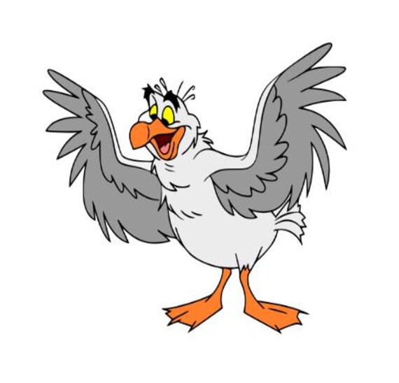 Scuttle Svg File Svg Cutting File Disney Svg File Svg for | Etsy