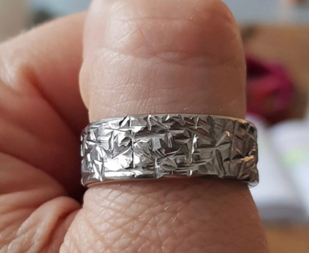 Stainless Steel Wedding Band, Elegant Stainless Union, Timeless Steel ...
